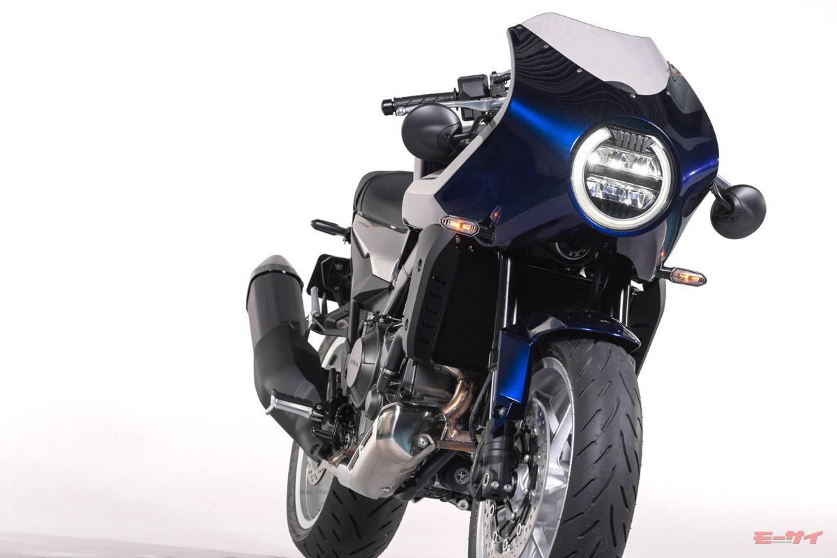 【画像ギャラリー】ホンダ ホーク11「1100cc並列2気筒のカフェレーサー」モーターサイクルショーで世界初公開 | モーサイ