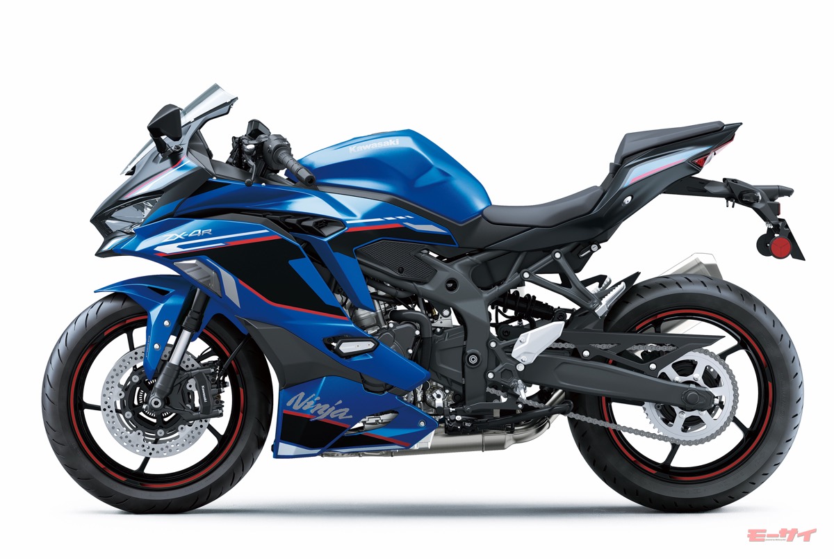【画像ギャラリー】「待望の4気筒400cc」カワサキ ニンジャZX-4Rシリーズが7月に発売、日本仕様も80馬力！ 価格は112万2000円 ...