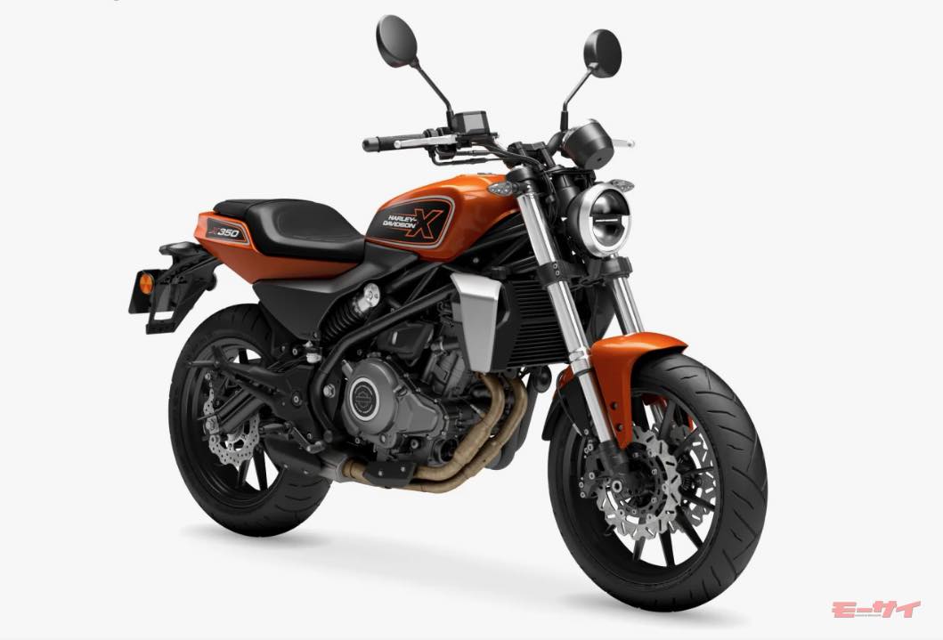 ハーレーの並列2気筒ミドルモデル「X350／X500」が10月発売！普通二輪免許で乗れる350は70万円未満？という情報も | モーサイ（Motorcyclist Web）