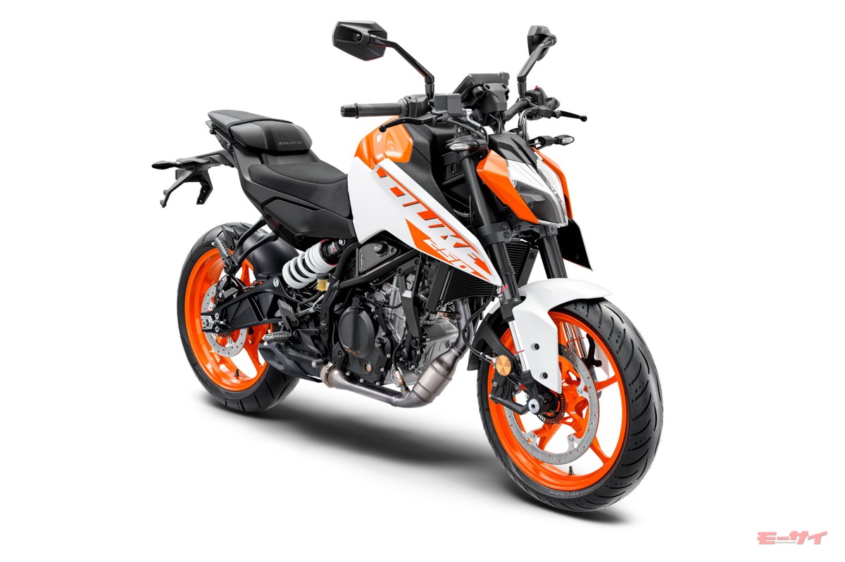 KTM 250デュークが2024年型でフルモデルチェンジ「新エンジンはあえてのOHC、それでも従来型よりパワーアップ」 | モーサイ ...