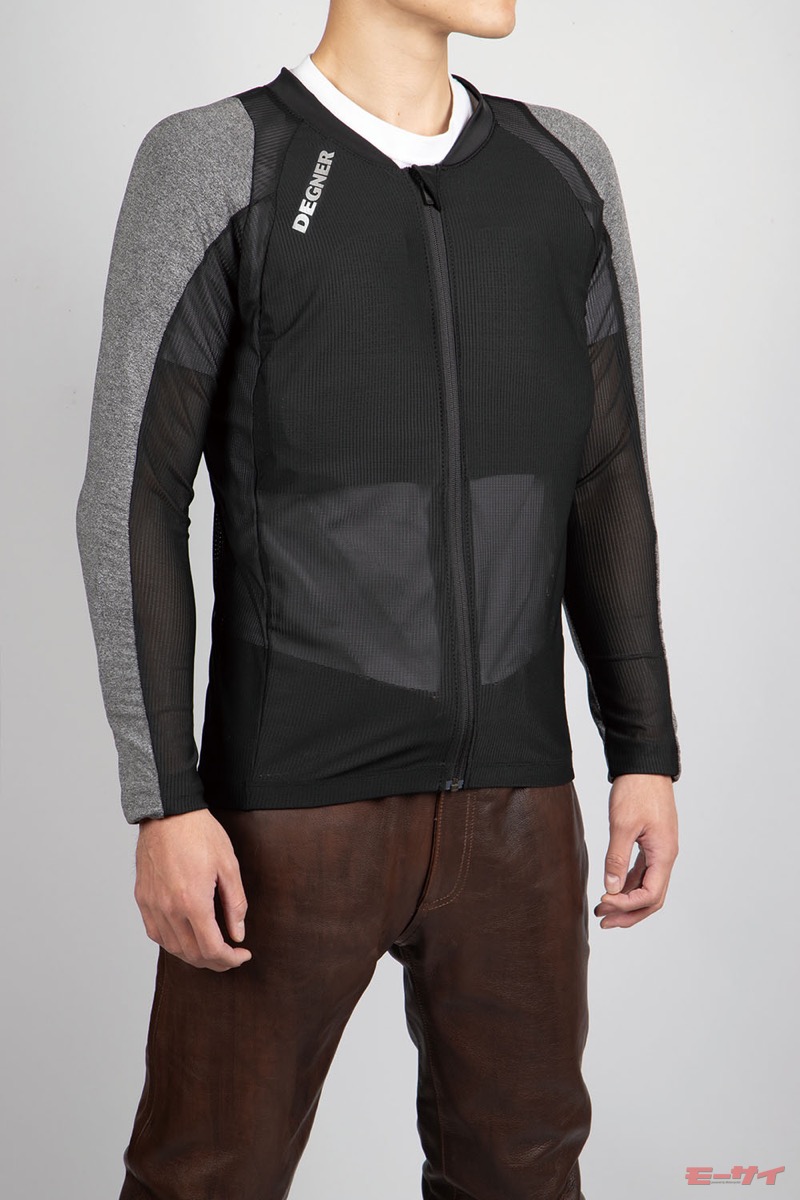 【画像ギャラリー】【DEGNER】「CE LEVEL2インナープロテクター」はライディングスタイルに合わせて使えて安全便利！ | モーサイ