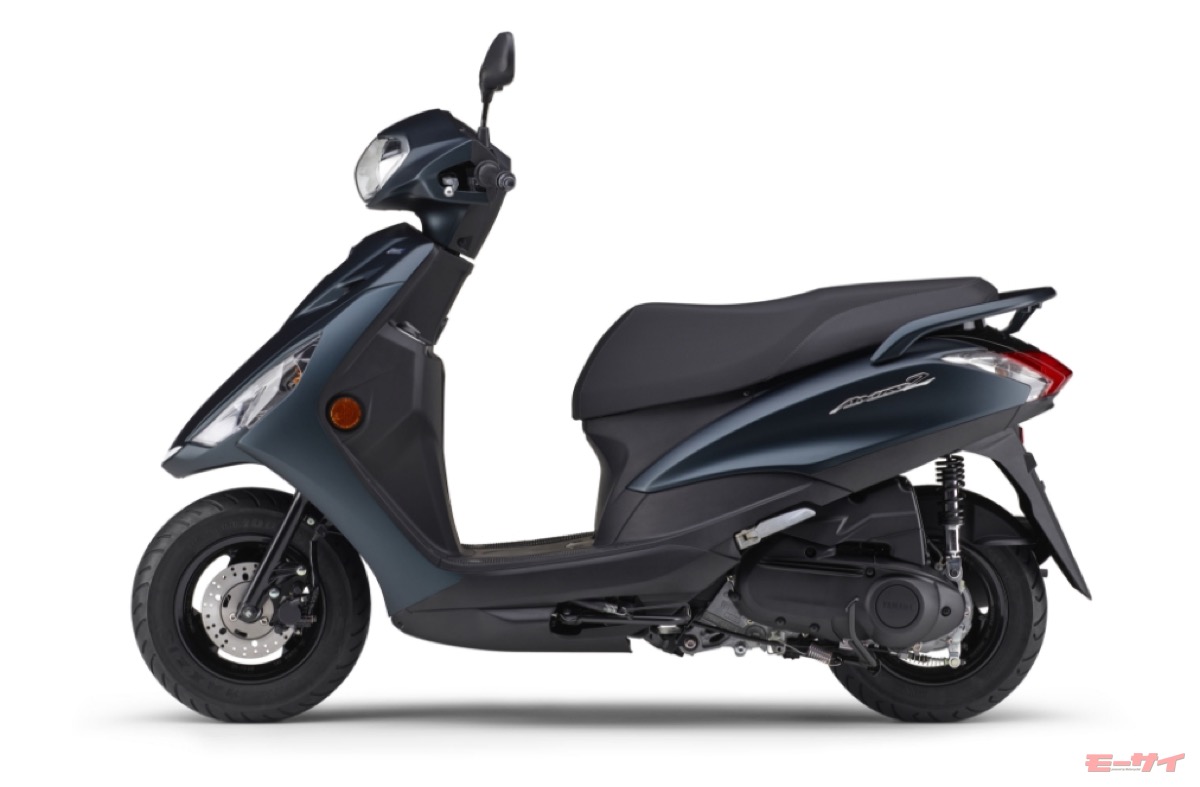 【画像ギャラリー】【ヤマハ】の125ccスクーター「AXIS Z」がカラー変更！新色の深緑と濃紫が登場！高い実用性、快適性はそのままキープ ...