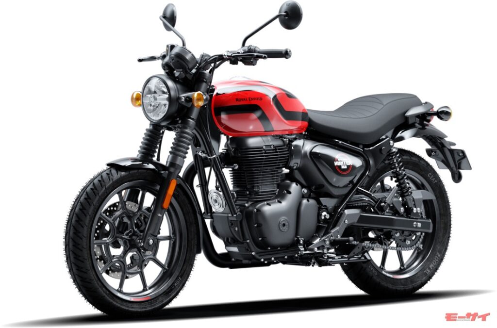 【画像ギャラリー】「HUNTER 350」2025年モデルは新色、新サス、新クラッチを搭載！【ロイヤルエンフィールド】 | モーサイ