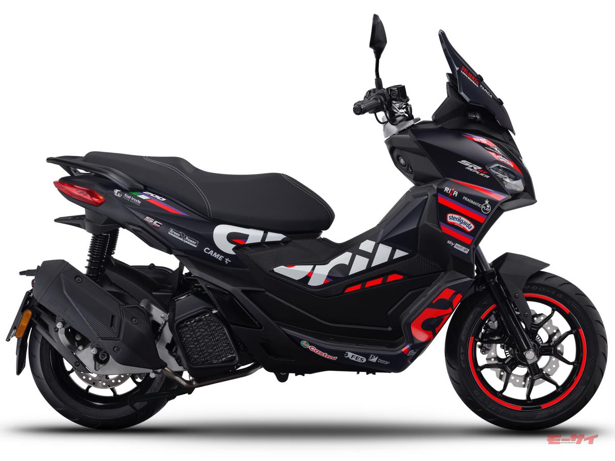 【画像ギャラリー】「アプリリア SR GT 200 レプリカ」61万6000円で7月23日新発売！ MotoGPグラフィックの特別版アーバン ...