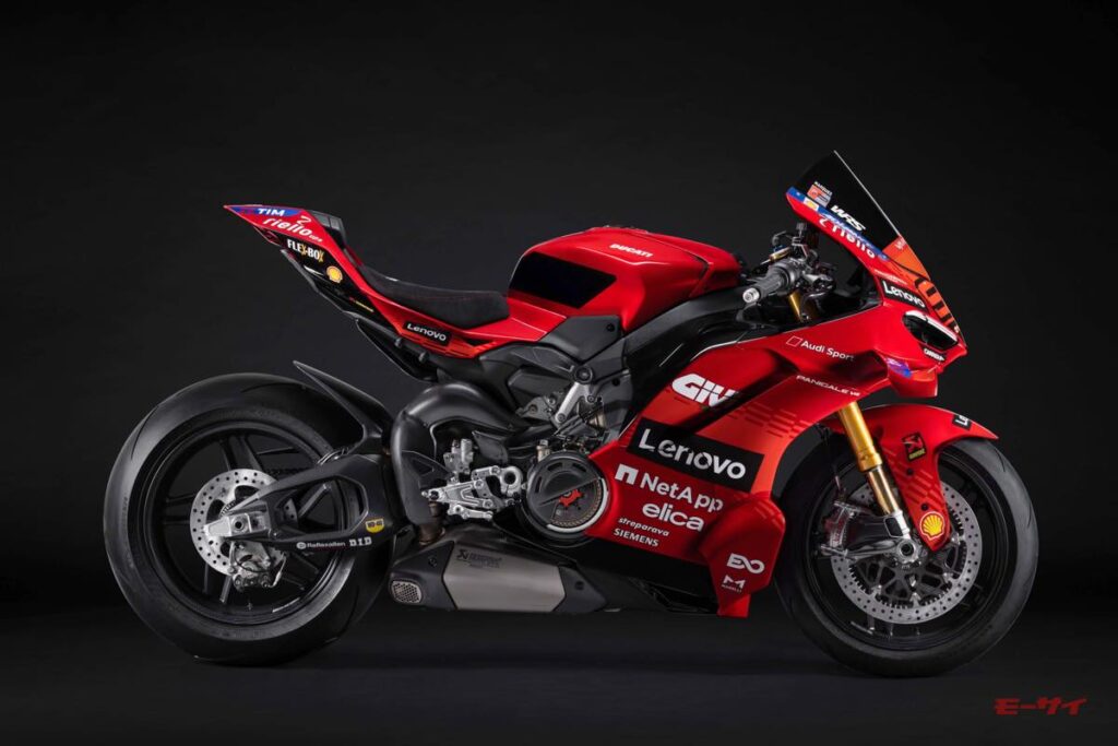 【画像ギャラリー】ドゥカティ、マルク・マルケスの2025年王座を祝す「パニガーレV4 限定レプリカ」を発表。世界限定293台の至宝 | モーサイ